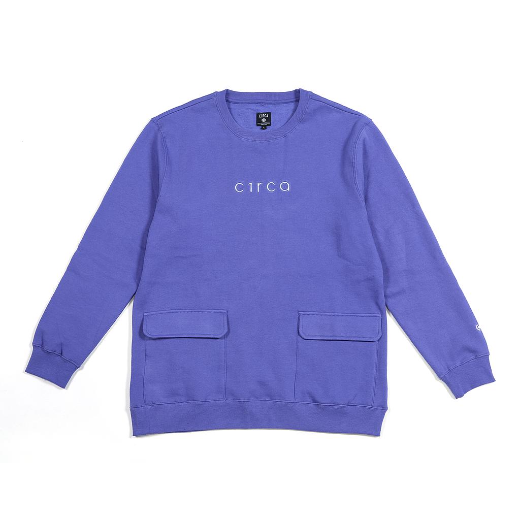 LOWER CREW - PURPLE - OVERSIZE | CIRCA